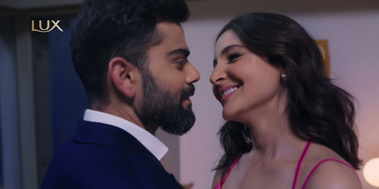 Lux’s newest campaign features Virat Kohli & Anushka Sharma | Creative ...