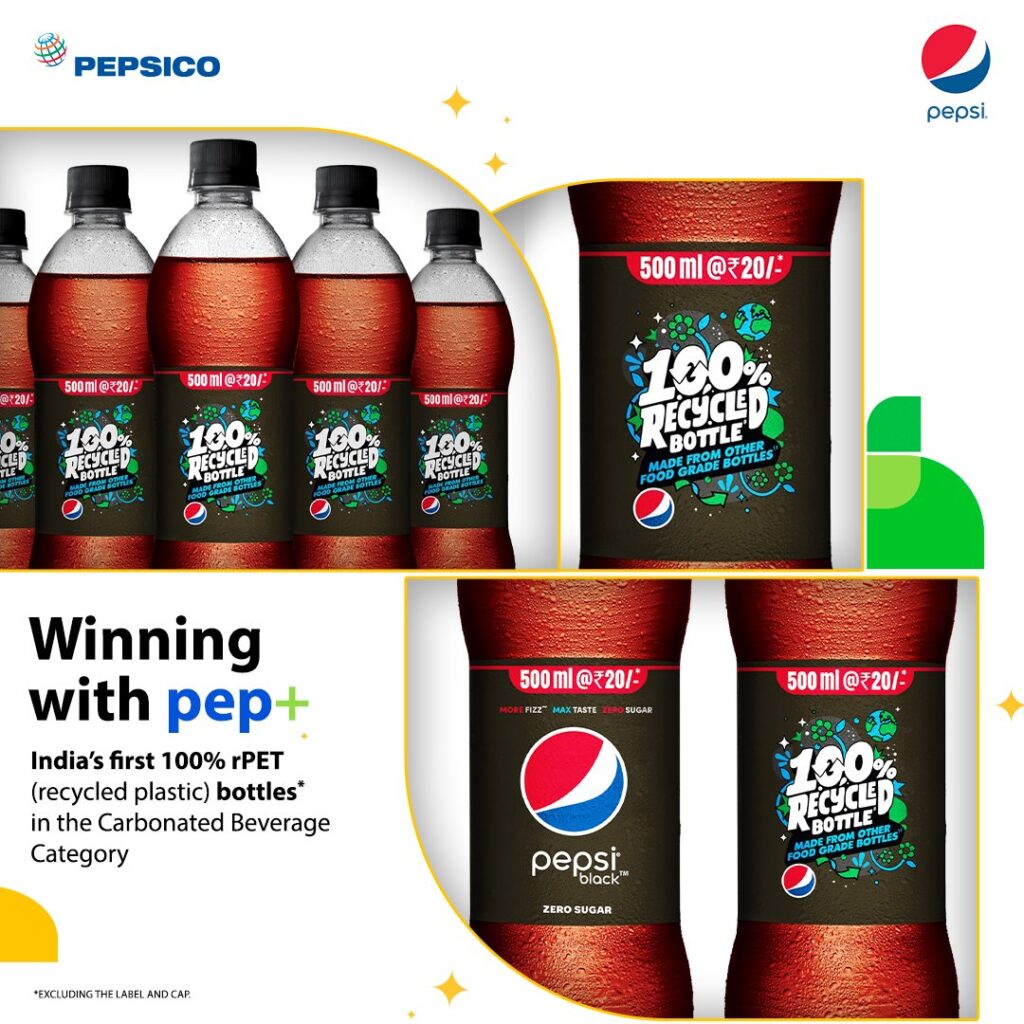 PepsiCo India introduces sustainable solution launches Pepsi Black ...