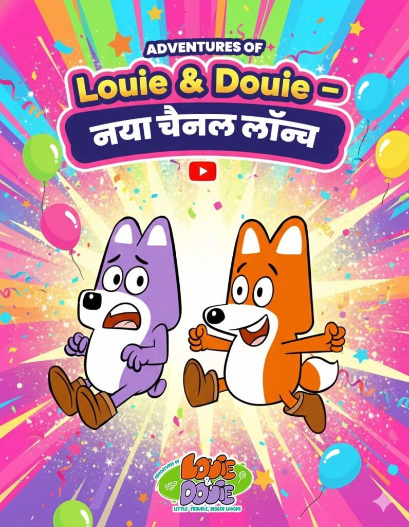 FROM KERALA TO THE WORLD: LOUIE & DOUIE DEBUT HINDI YOUTUBE CHANNEL IN ...