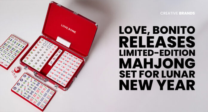 LOVE, BONITO RELEASES LIMITED-EDITION MAHJONG SET FOR LUNAR NEW YEAR ...
