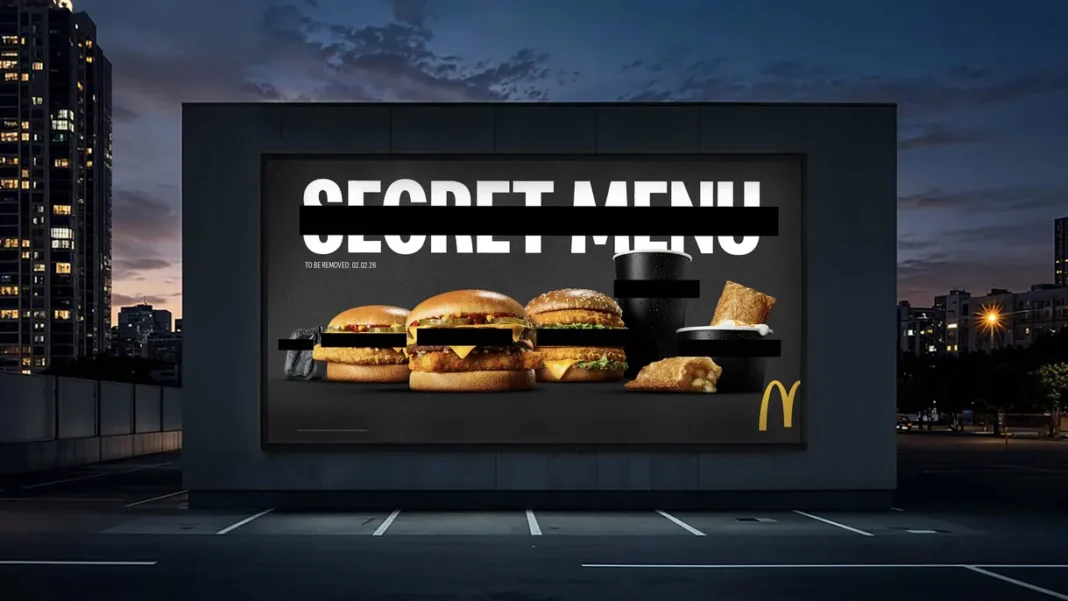 MCDONALD’S UK TEASES THE NATION WITH A SECRET MENU THAT ISN’T FULLY ...